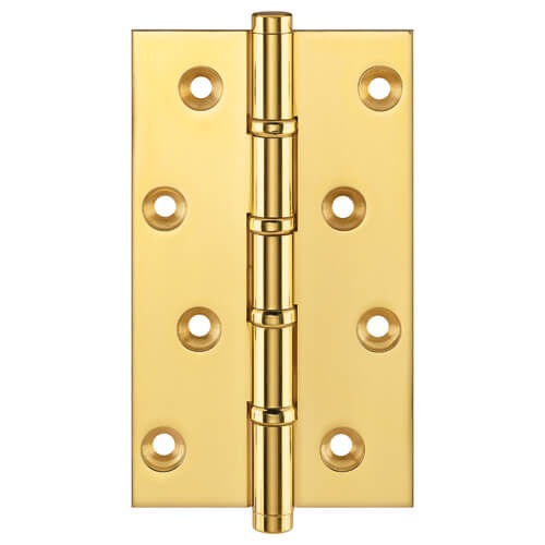 Ball Race Hinges 1570 127x75mm Polished Brass Unlacquered - Broughtons ...