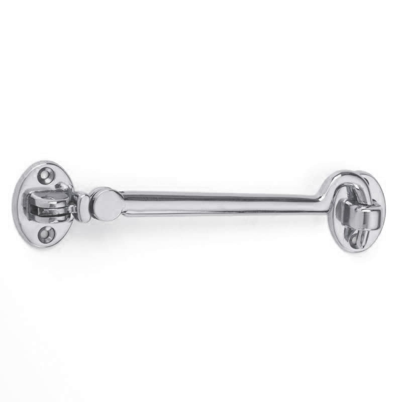 Silent Cabin Hook 4" Polished Chrome - Broughtons Lighting & Ironmongery