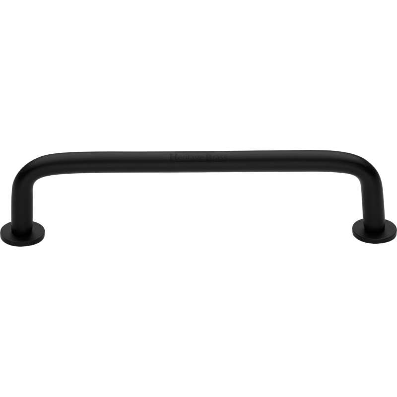 Heritage Wire Cabinet Pull C2156 128mm Matt Black - Broughtons Lighting ...