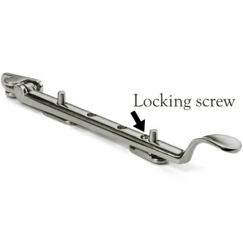 Spoon EndL Lockable Stay 10" Polished Nickel - Broughtons Lighting ...