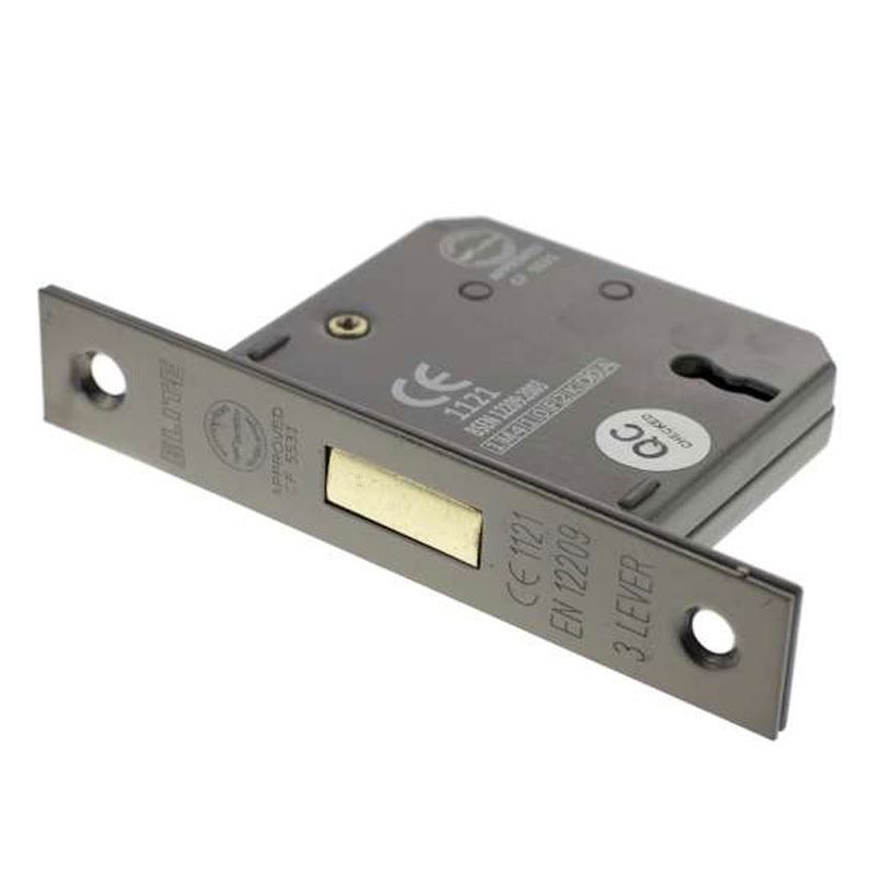 Mortice Deadlock CE Marked 3" Urban Bronze - Broughtons Lighting ...