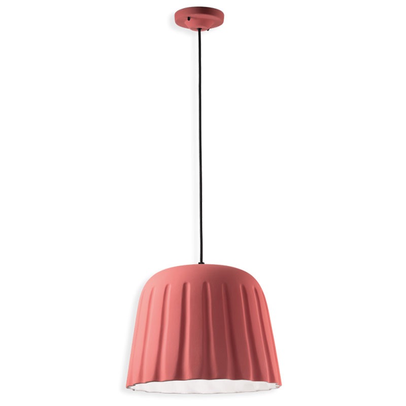 Ferroluce Ceiling Light C2571 Rosa Corallo - Broughtons Lighting ...