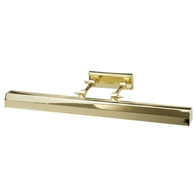 Elstead Chawton Picture Light Large Polished Brass - Broughtons ...