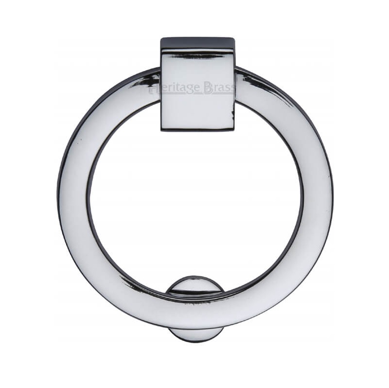 Heritage Circular Cabinet Drop Handle C6321 Polished Chrome ...