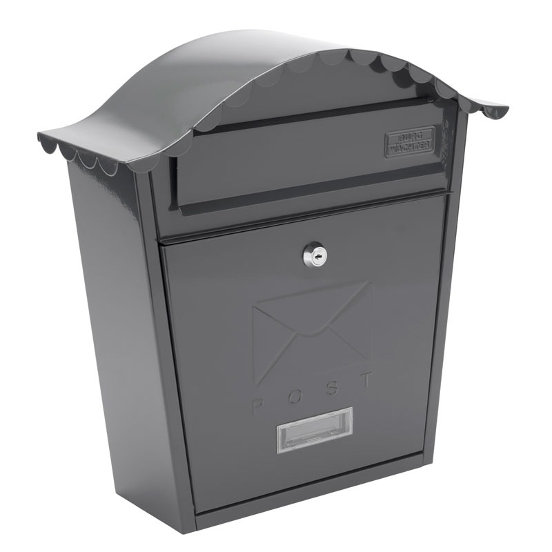 Classic MB01 Post Box Anthracite - Broughtons Lighting & Ironmongery
