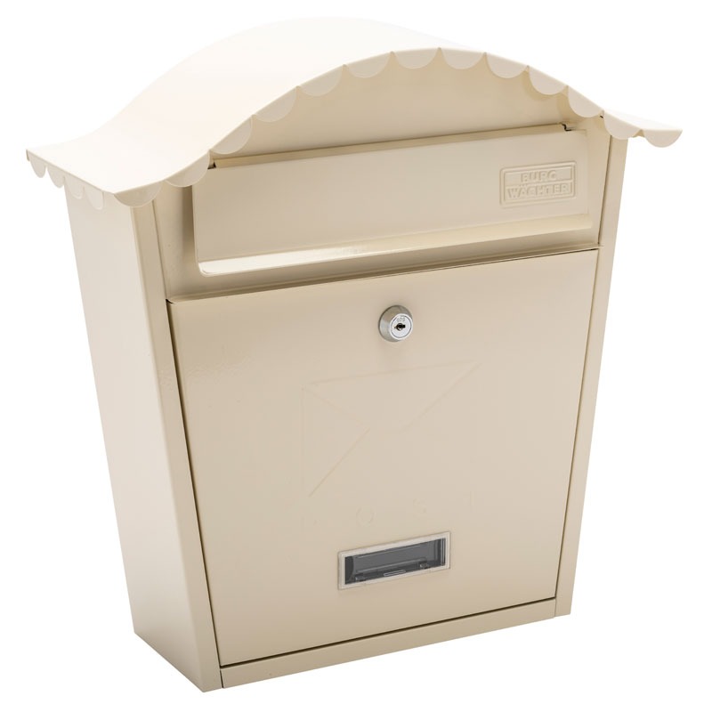 Classic MB01 Post Box Antique Cream - Broughtons Lighting & Ironmongery