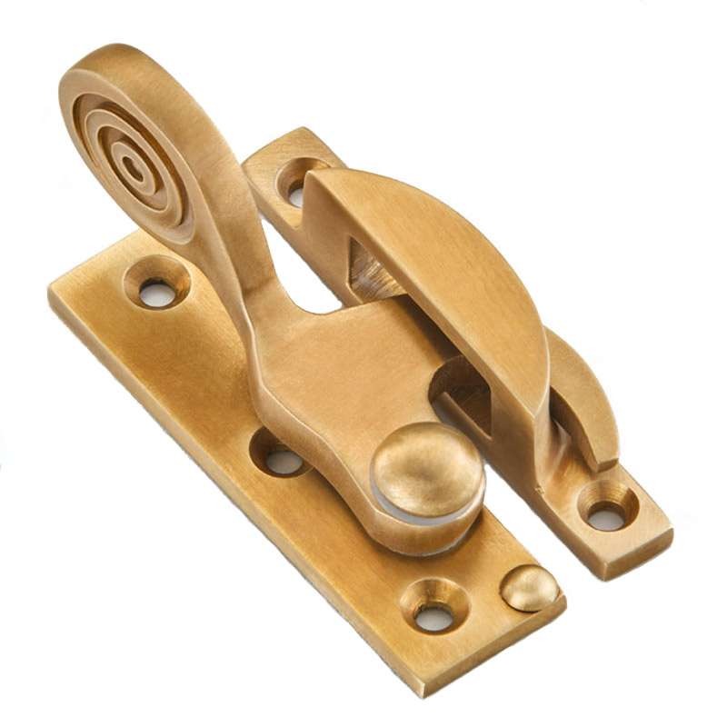 Claw Sash Fastener Smoked Brass - Broughtons Lighting & Ironmongery