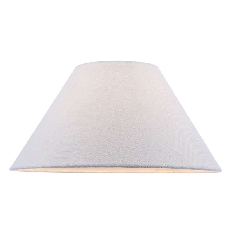 Clea Coolie Natural Linen Shade 40cm - Broughtons Lighting & Ironmongery