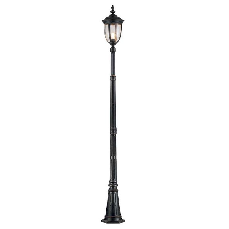 Elstead Cleveland Single Lamp Post Weathered Bronze - Broughtons ...