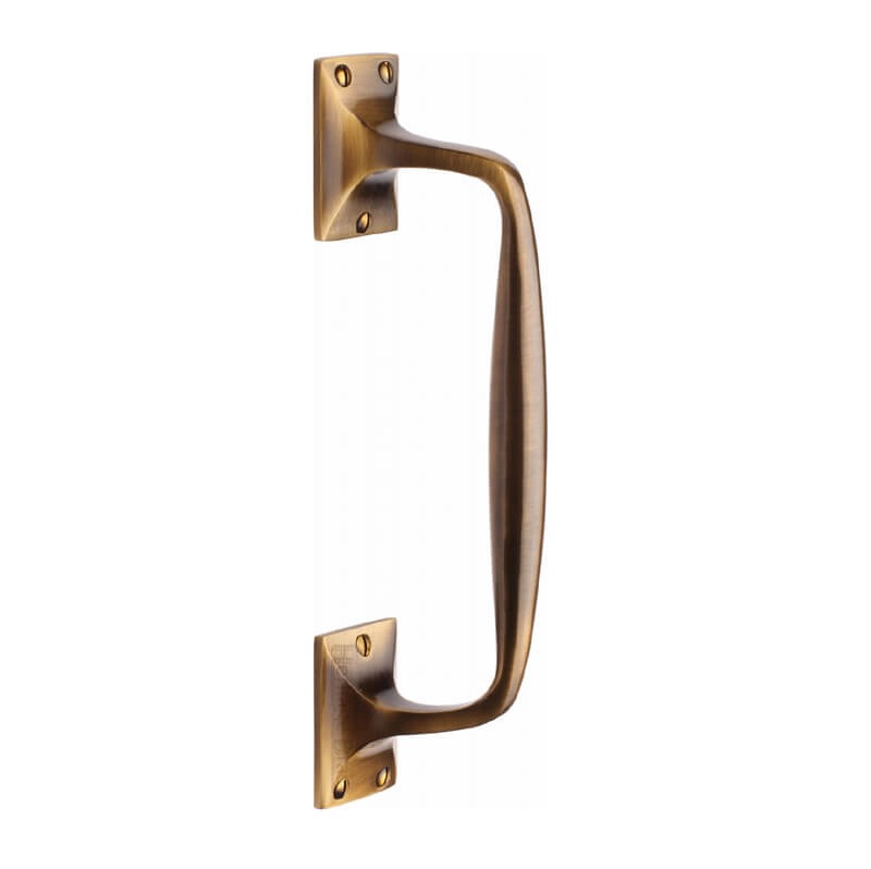 Heritage Cranked Pull Handle V1150 253 Antique Brass - Broughtons ...
