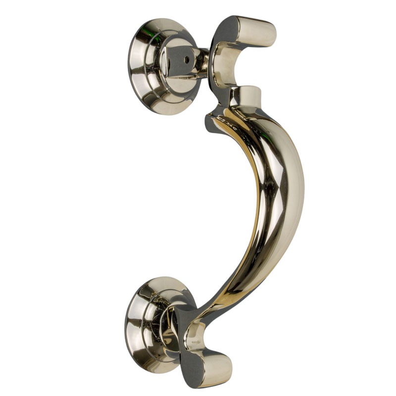 Doctor Door Knocker Nickel - Broughtons Lighting & Ironmongery