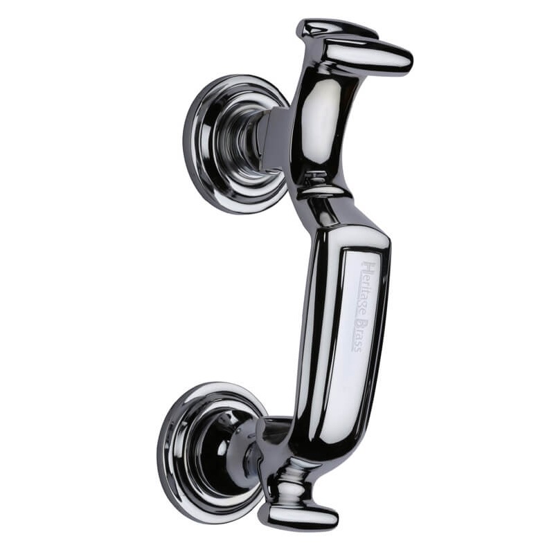 Heritage K1300 Doctor Door Knocker Polished Chrome - Broughtons ...