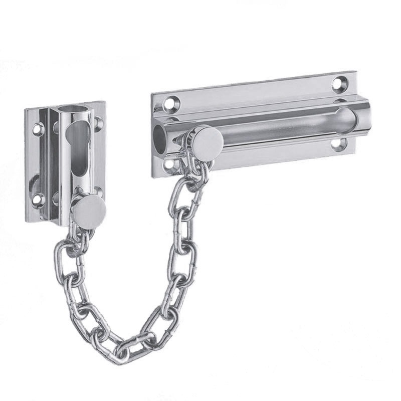 Heavy Duty Door Chain Polished Chrome - Broughtons Lighting & Ironmongery