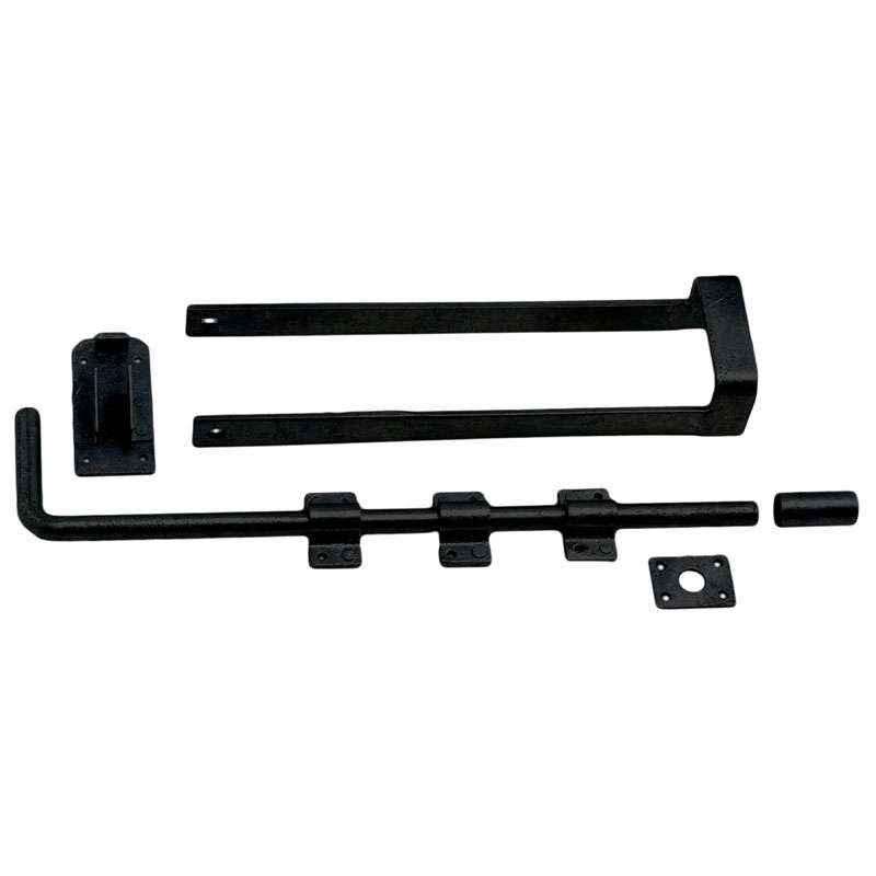 Field Gate Double Gate Fastener Set Black Steel - Broughtons Lighting ...