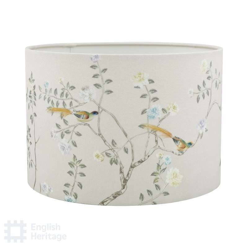 Marble House Drum Shade 26cm Chinoiserie Patterned - Broughtons ...