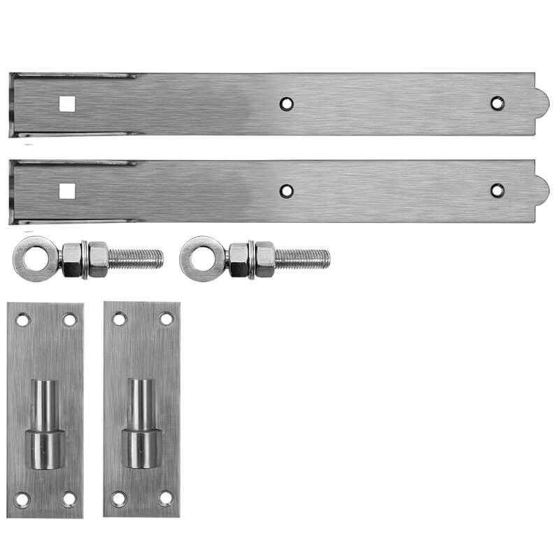 Elite Adjustable Straight Hook & Bands 18" Stainless Steel - Broughtons ...