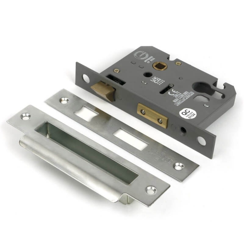From The Anvil Euro Sash Lock 3" Stainless Steel - Broughtons Lighting ...