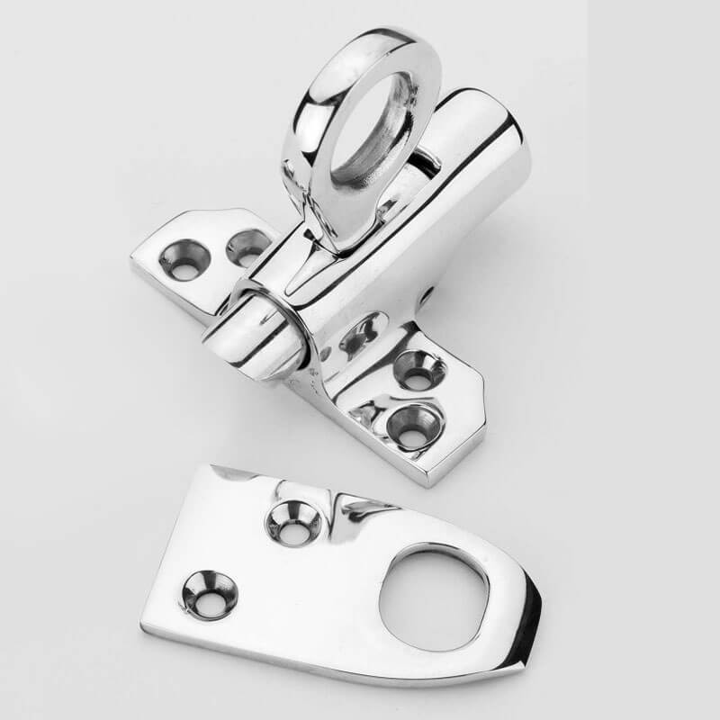 Aston Fanlight Catch With Plate Polished Chrome - Broughtons Lighting ...