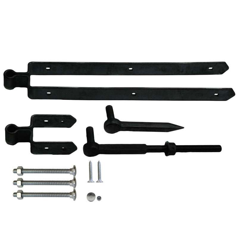 Field Gate Hook to Drive & Bolt Set 12" Black Steel - Broughtons ...