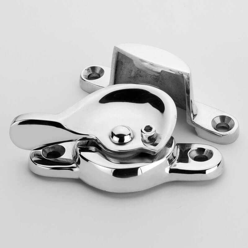 Aston Locking Fitch Fastener Polished Chrome - Broughtons Lighting ...