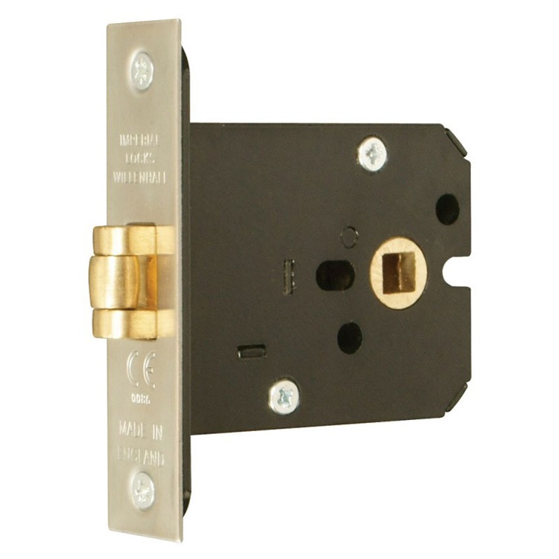 Roller Bolt Mortice Latch G4052 3" Satin Brass Unlacquered - Broughtons ...