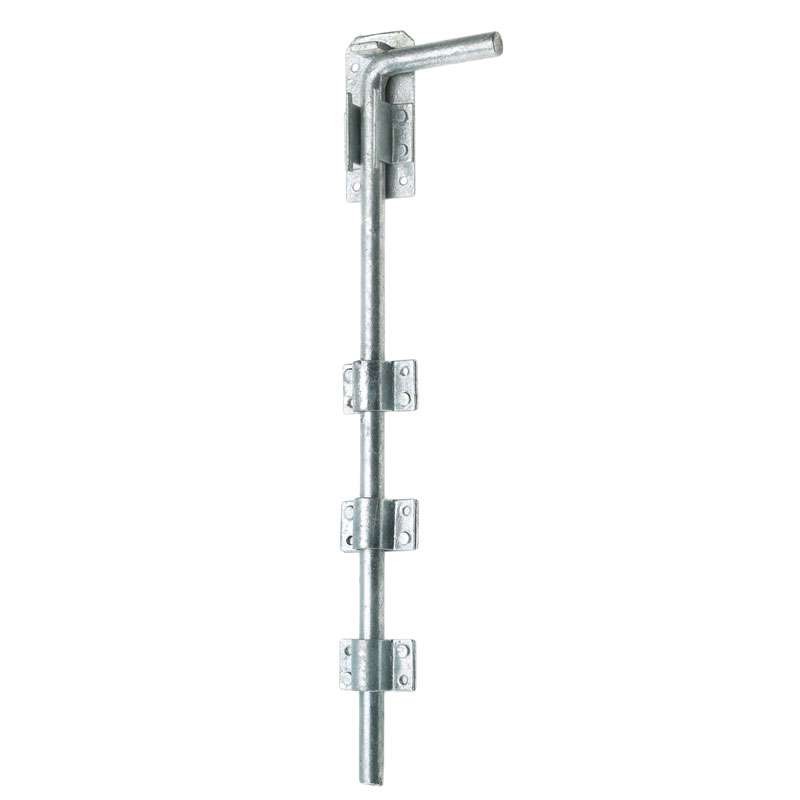Garage Bolt 18" Galvanised Steel - Broughtons Lighting & Ironmongery