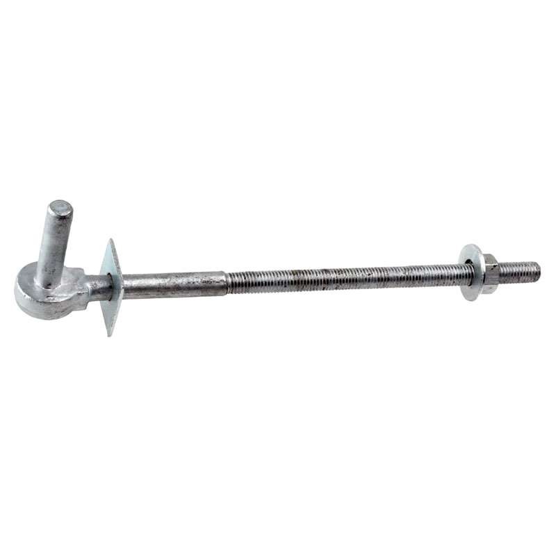 Hook to Bolt 10" with 12mm Pin Galvanised Steel - Broughtons Lighting ...
