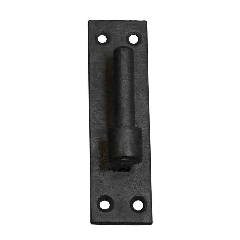 Field Gate Hook on Oblong Plate 12mm Pin Black Steel - Broughtons ...