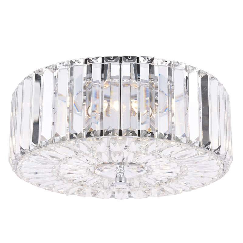 Laura Ashley Fernhurst Flush Ceiling Light - Broughtons Lighting ...