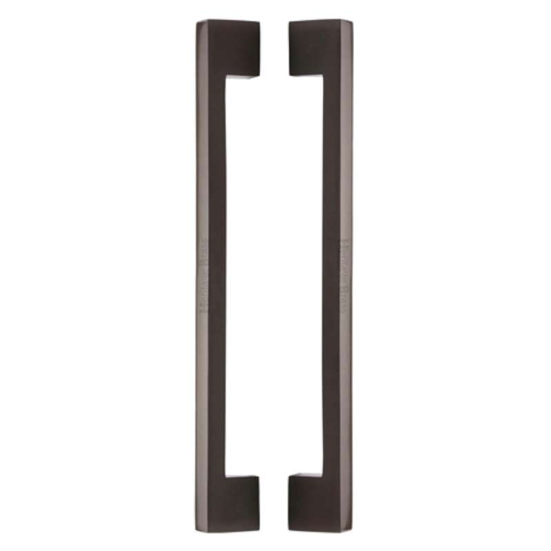 Heritage Metro Door Pull Handles BTB1390 457mm Matt Bronze - Broughtons ...