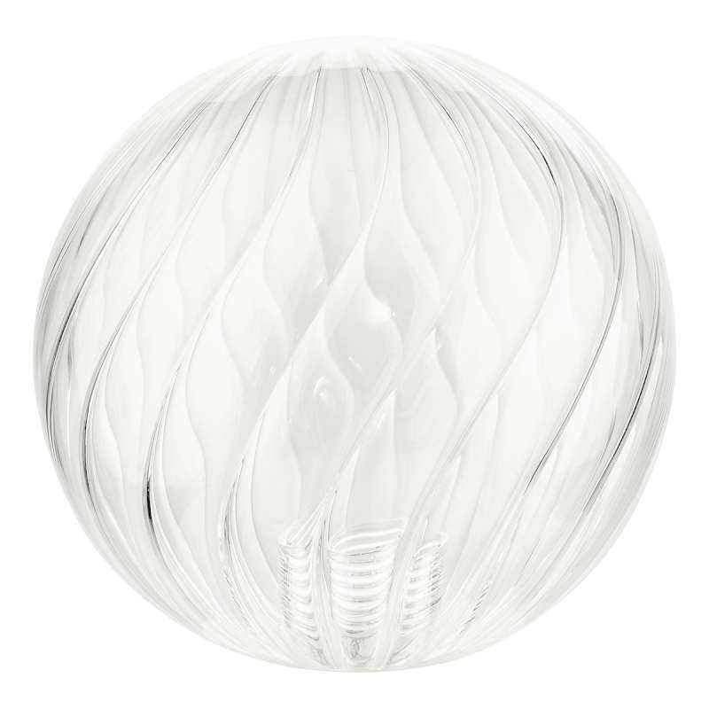 Clear Twisted Glass Shade GL3 - Broughtons Lighting & Ironmongery