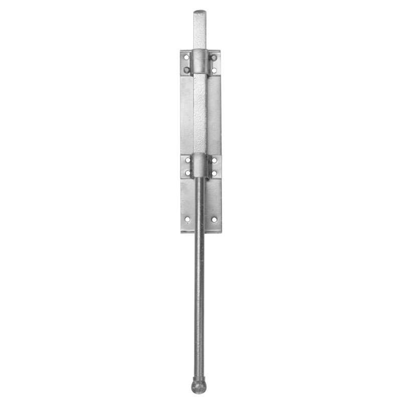 Monkey Tail Bolt 18" Galvanised Steel - Broughtons Lighting & Ironmongery