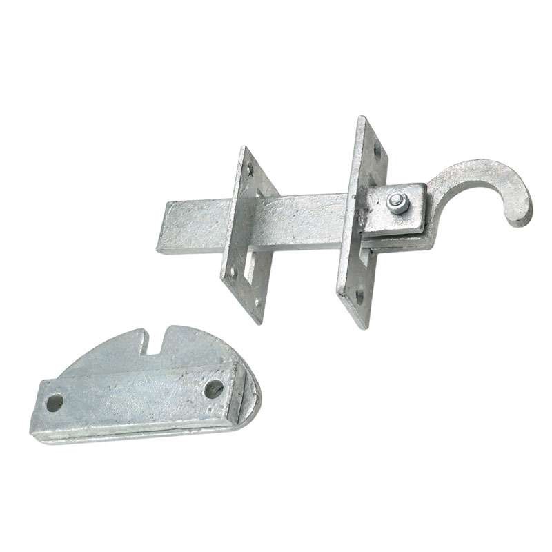 Mortice Gate Latch Set Galvanised Steel - Broughtons Lighting & Ironmongery
