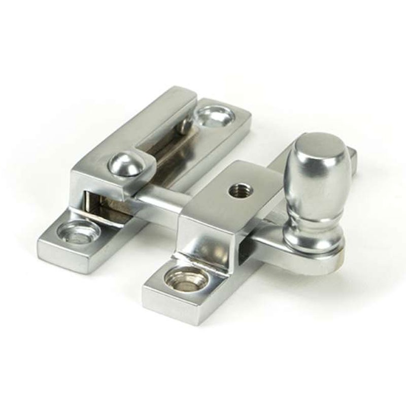 From The Anvil Mushroom Quadrant Fastener Satin Chrome - Broughtons ...