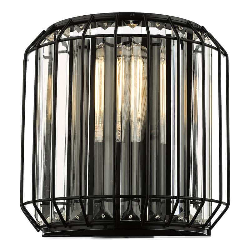 Naeva 2 Light Flush Wall Light Satin Black - Broughtons Lighting ...