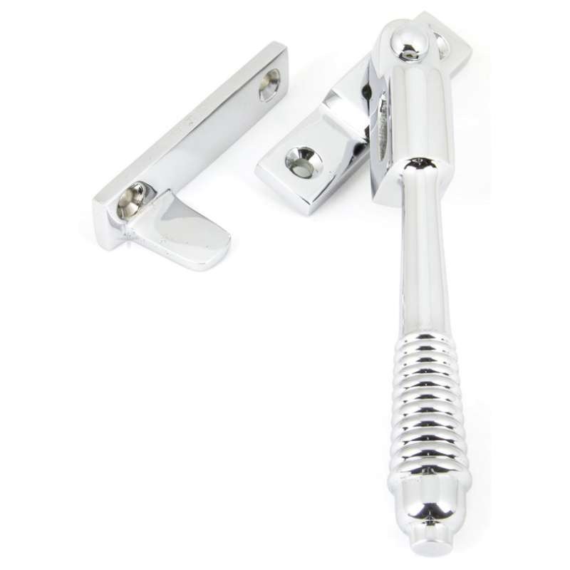 From The Anvil Locking Night Vent Reeded Window Handle Polished Chrome ...