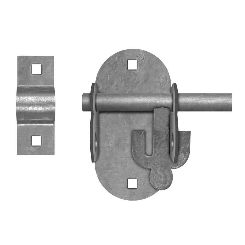 Oval Pad Bolt Light Pattern 4" Galvanised Steel - Broughtons Lighting ...