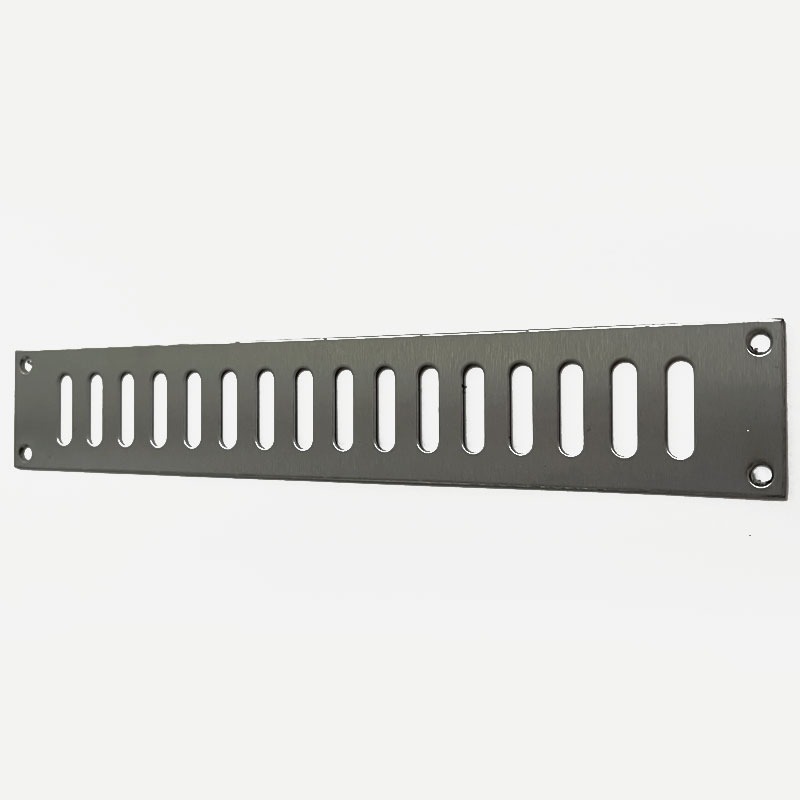 Plain Slotted Air Vent Cover 9" x 1.5" Satin Stainless Steel ...