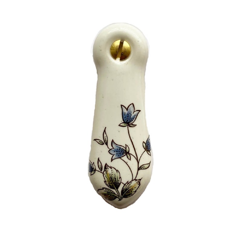 Porcelain Escutcheon Victoriana - Broughtons Lighting & Ironmongery