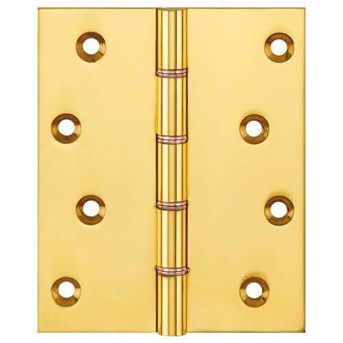 Projection Hinges P1275 127x100mm Polished Brass Unlacquered ...