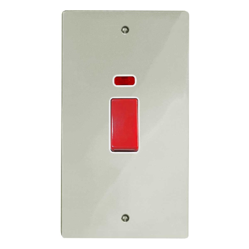 Victorian Vertical Cooker Switch Polished Nickel - Broughtons Lighting ...