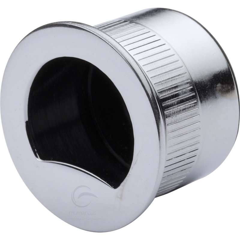 Heritage Ring Flush Finger Pull RD373 Polished Chrome - Broughtons ...