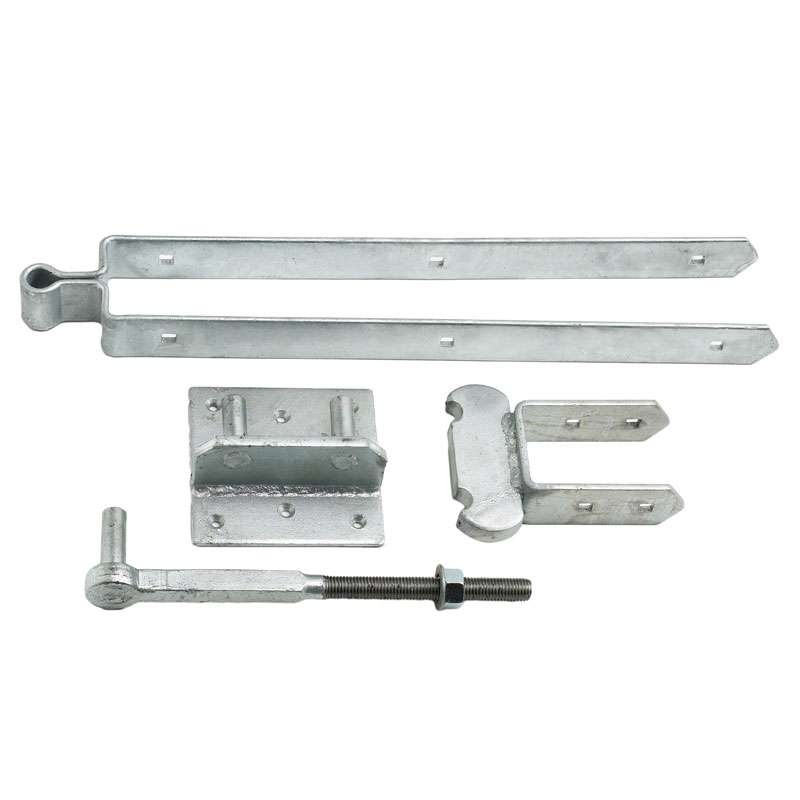 Field Gate Rising/Self Closing Hinge Set 24" Galvanised Steel ...