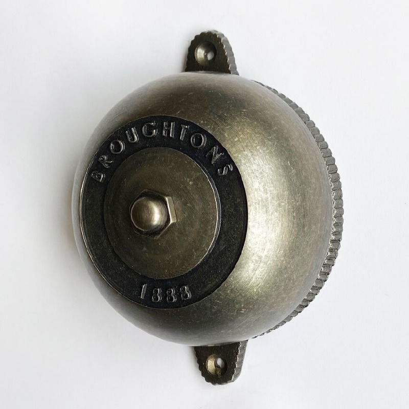 Rotary 1888 Door Bell Antique Nickel Finish - Broughtons Lighting ...