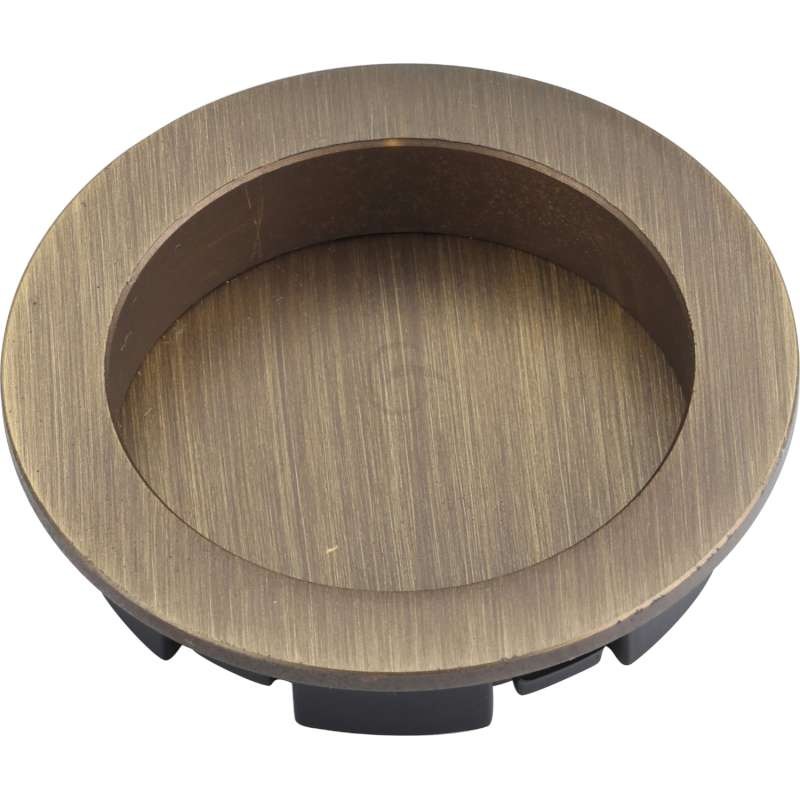 Heritage Round Flush Pull RD2322 Antique Brass - Broughtons Lighting ...