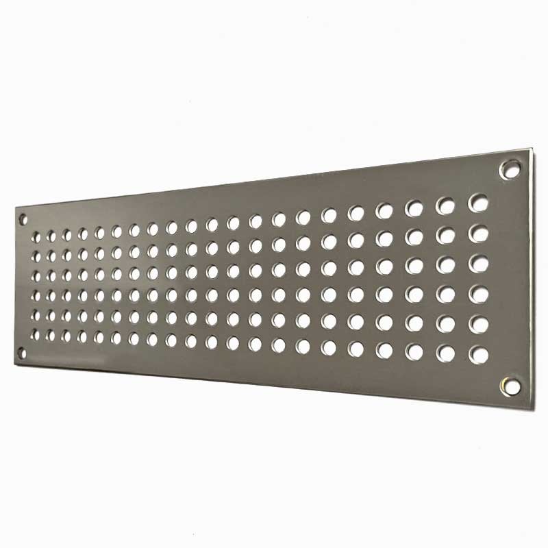 Round Hole Air Vent Cover 9"x 3" Polished Stainless Steel - Broughtons ...