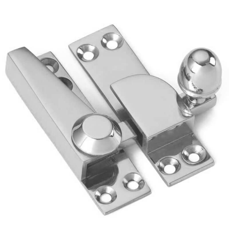 Acorn Sash Fastener Polished Chrome - Broughtons Lighting & Ironmongery