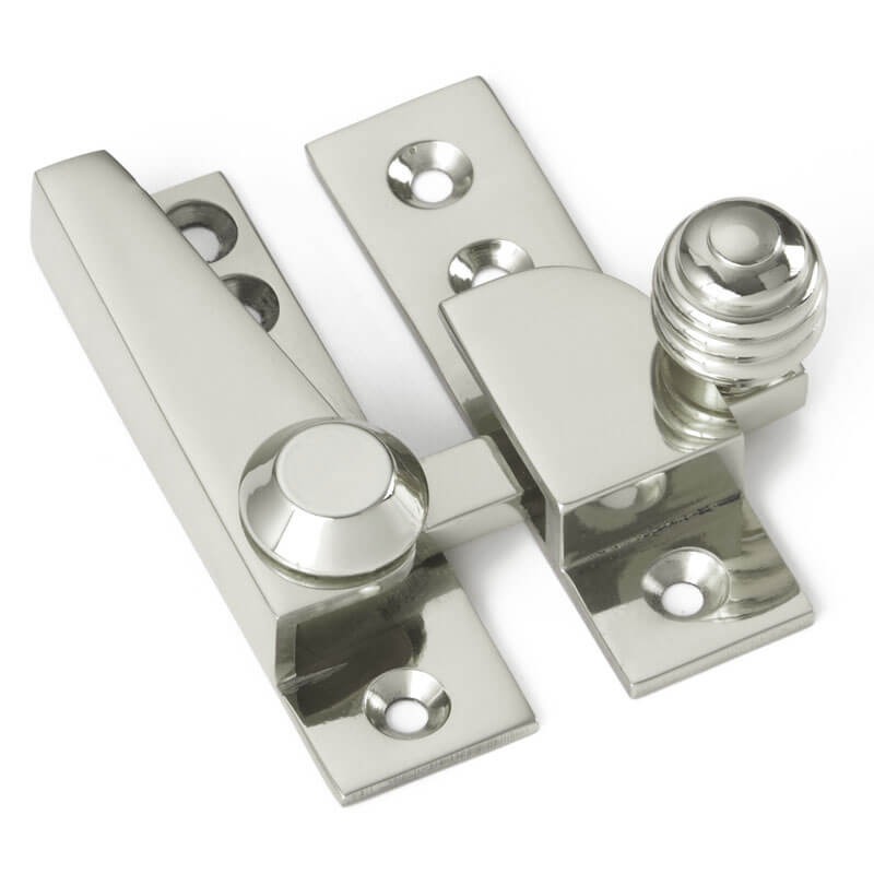 Beehive Sash Fastener Polished Nickel - Broughtons Lighting & Ironmongery