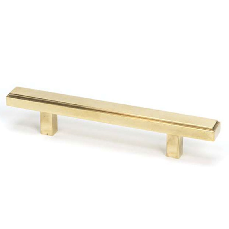From The Anvil Scully Pull Handle Small Aged Brass - Broughtons ...