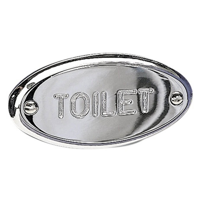 Miller 722C Toilet Sign - Broughtons Lighting & Ironmongery